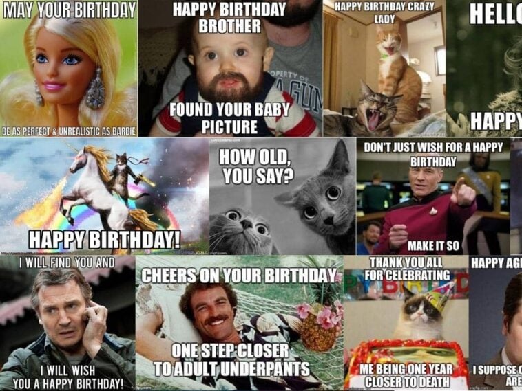 100+ Hysterically Funny Happy Birthday Memes of 2022