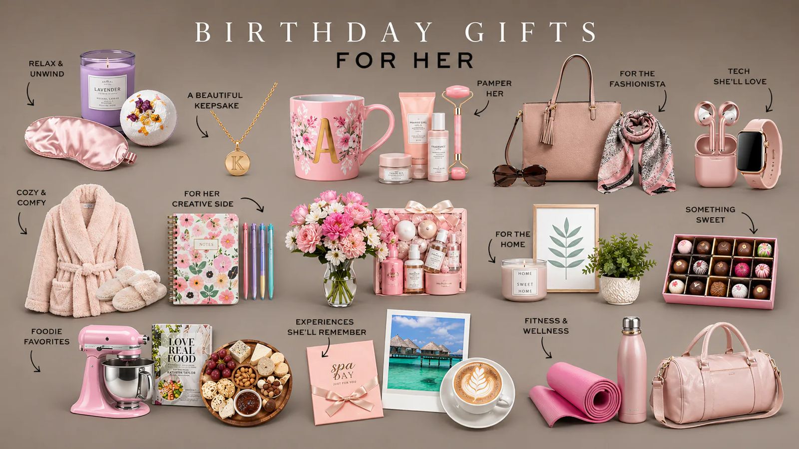 Birthday Gifts for Her: By Relationship and Budget
